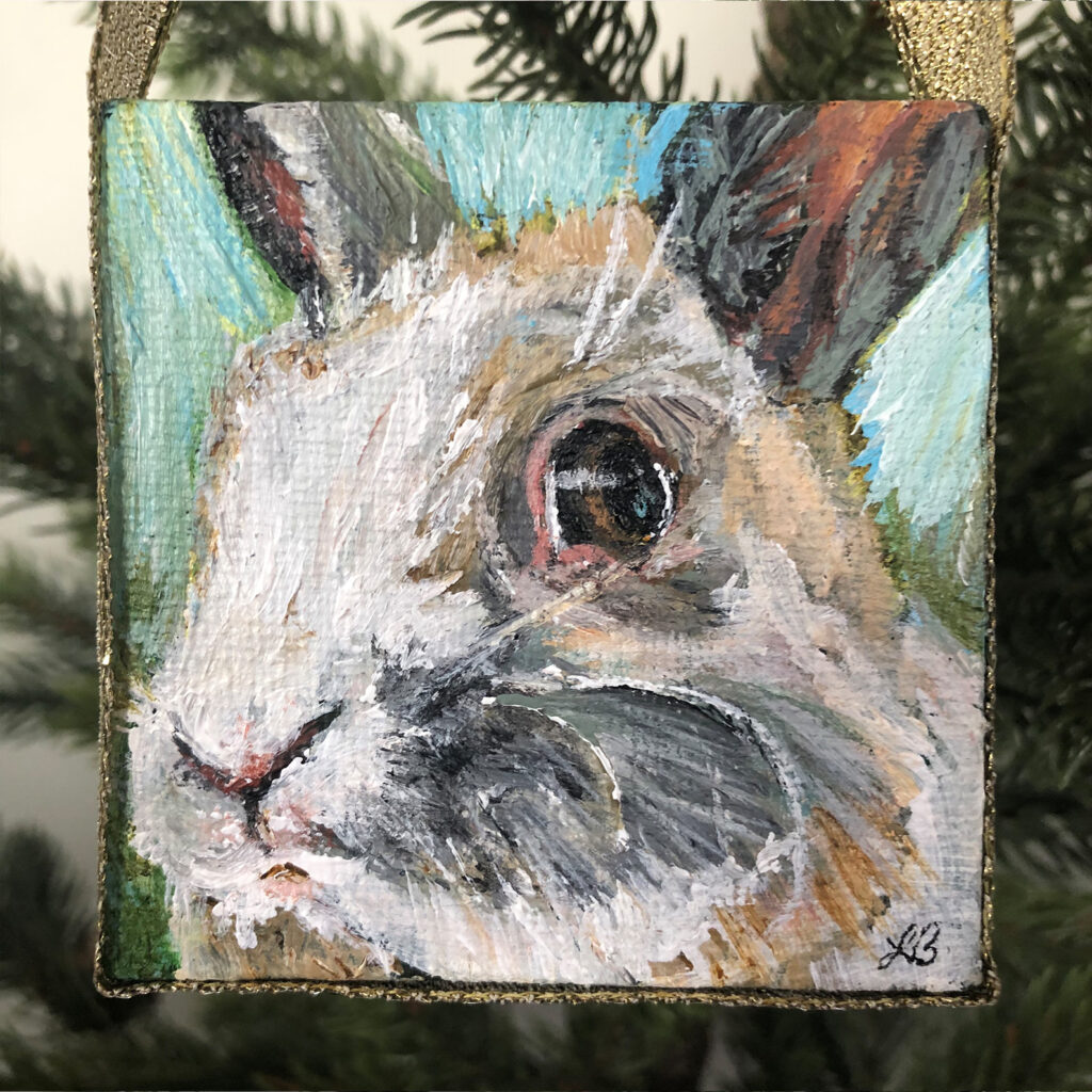 "Charlie” Rabbit Mini - Laura Brady Gallery