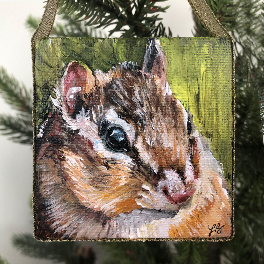 "Sally” Squirrel Mini - Laura Brady Gallery
