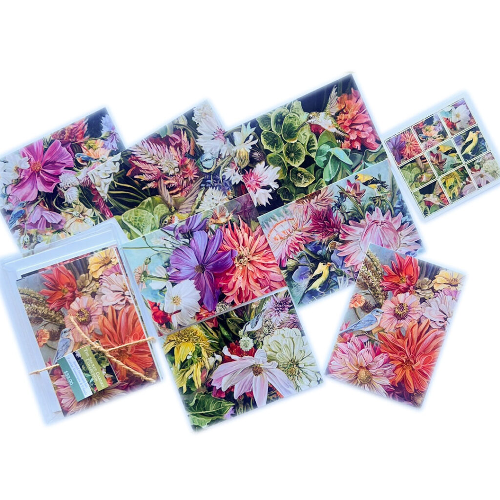 Boxed Notecard Set Secret Garden Collection - Laura Brady Gallery